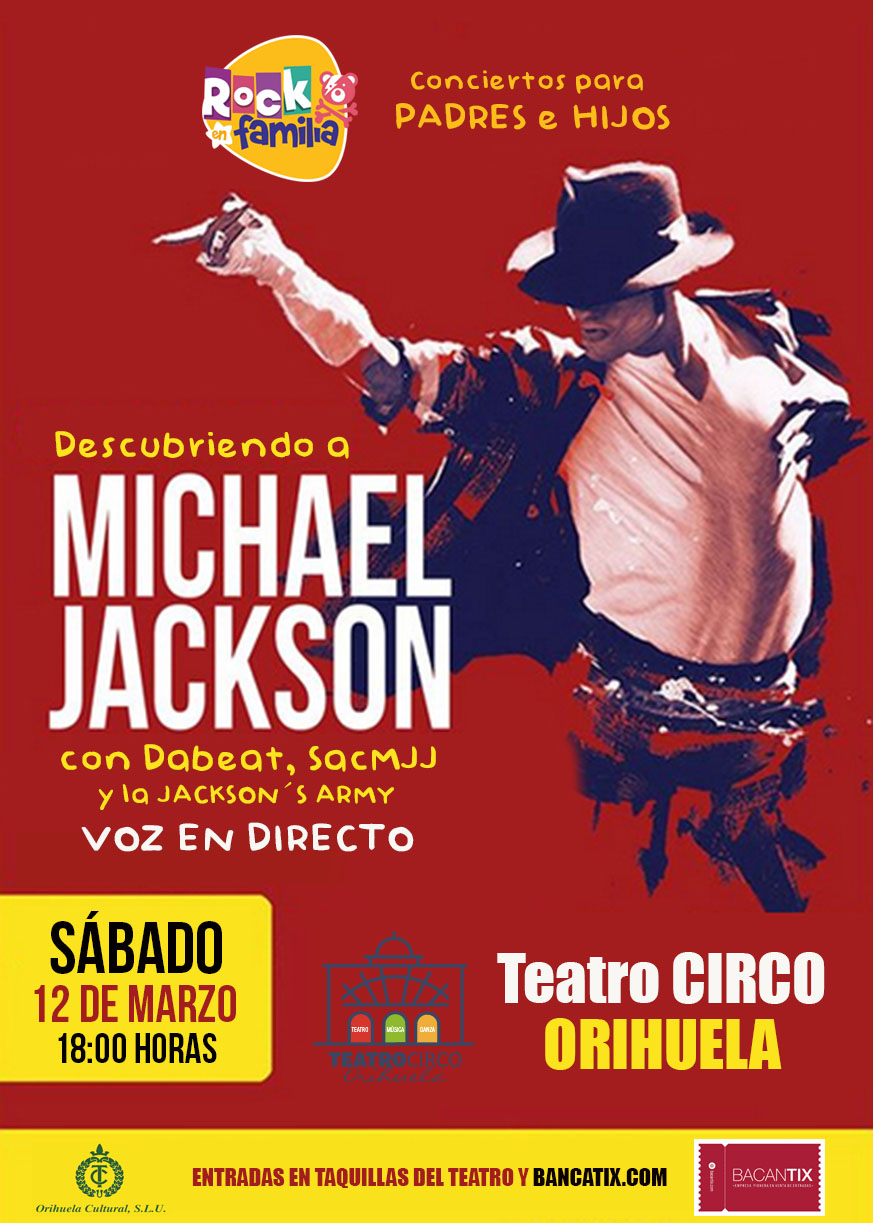 Orihuela: Concierto Descubriendo a Michael Jackson con Dabeat Sac MJJ y ...