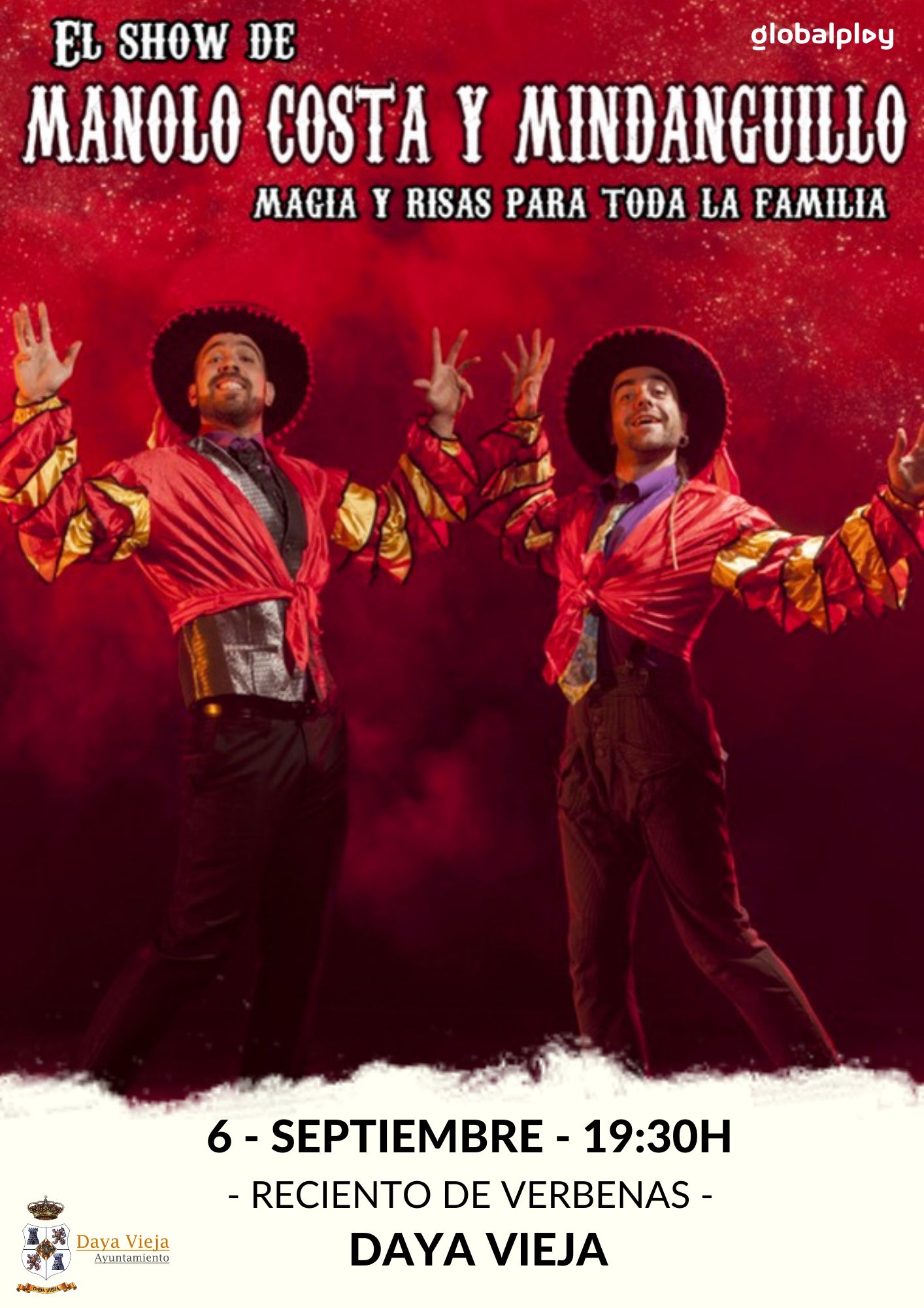 Daya Vieja: Espectáculo de magia El show de Manolo y Mindanguillo en ...