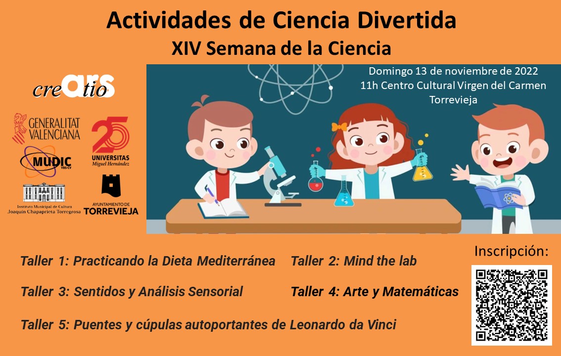 Torrevieja: Actividades de ciencia divertida en la XIV Semana de la Ciencia