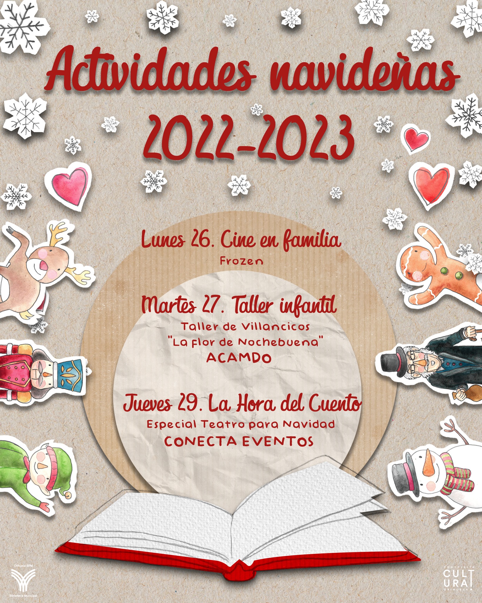 Orihuela: Taller de villancicos La flor de Nochebuena por la asociación ...