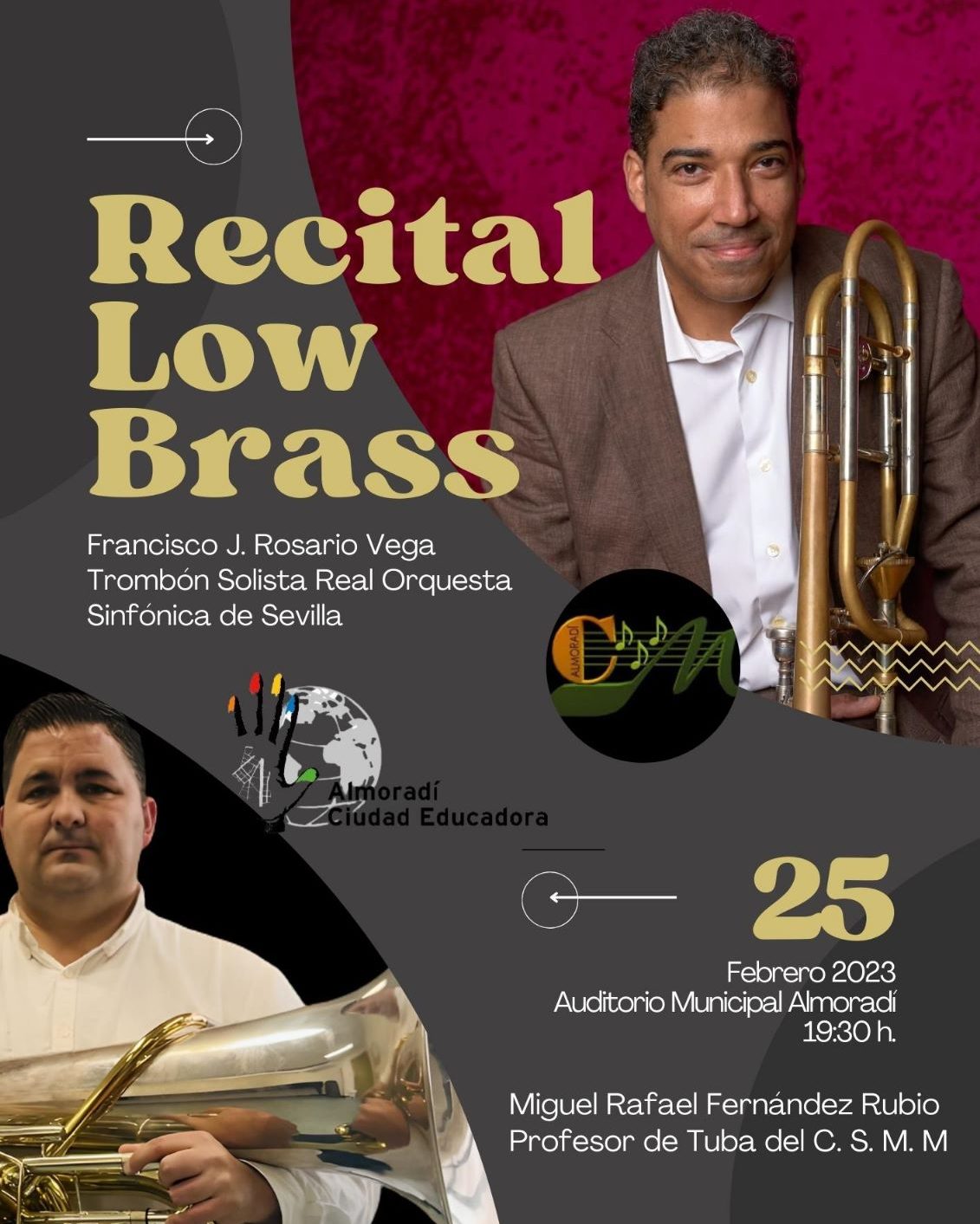Almoradí: Recital de Low Brass en la programación cultural