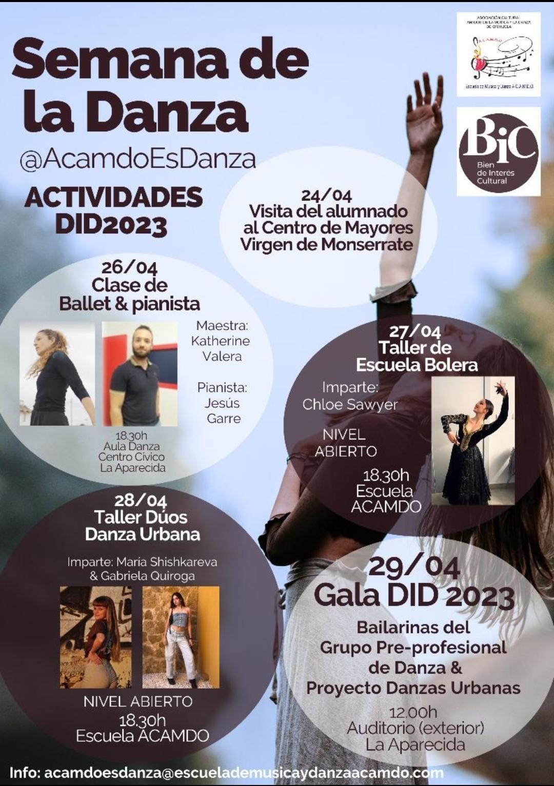 La Aparecida de Orihuela: Actuación de bailarinas del grupo pre-profesional de danza & proyecto ...