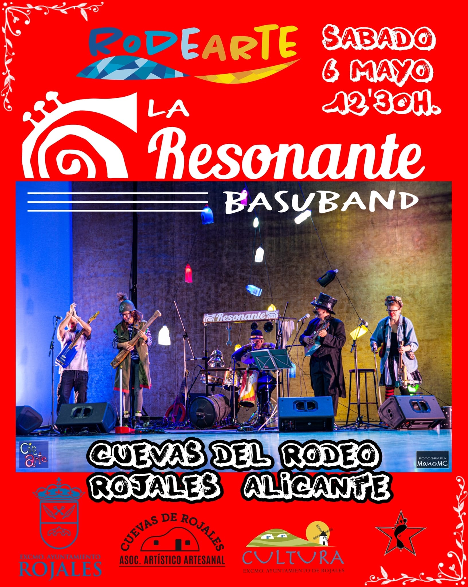 Rojales: Concierto del grupo Resonante Basuband en el Rodearte especial ...
