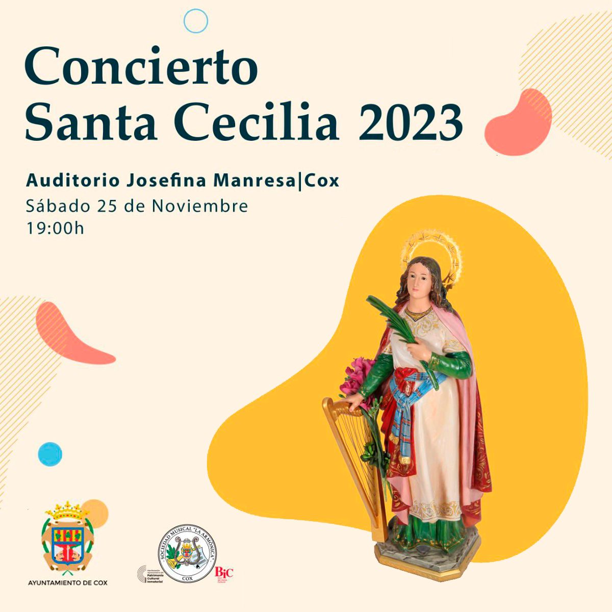 Cox Concierto De Santa Cecilia Por La Sociedad Musical La Armónica 