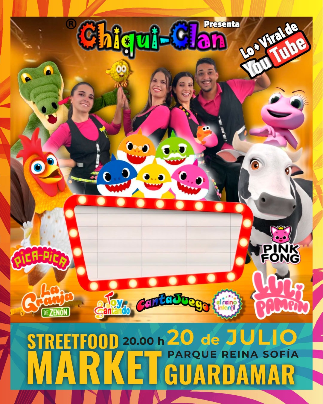 Guardamar: Espectáculo infantil tributo a 'Cantajuegos' 'Chiqui clan ...