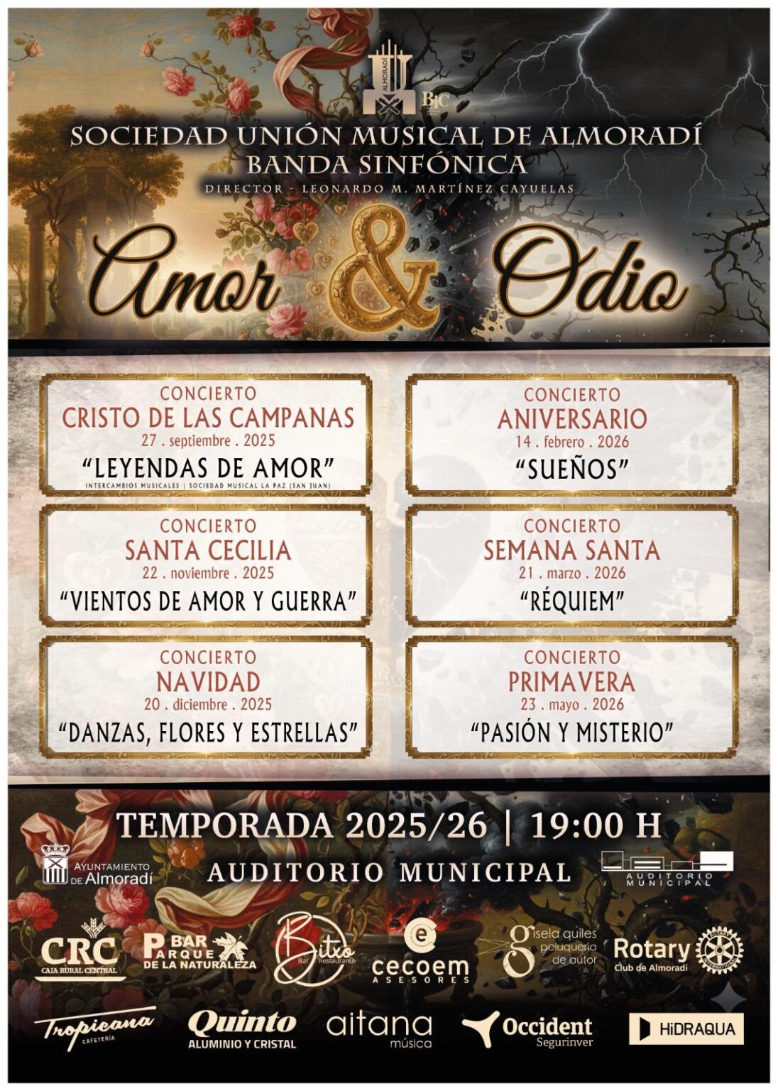 La Sociedad Unión Musical de Almoradí abre su temporada 2025-2026 este ...